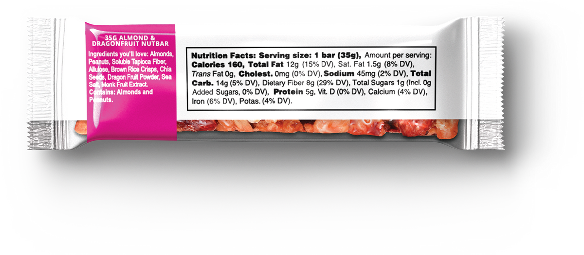 Almond & Dragonfruit - 12 bars – SIMPLE