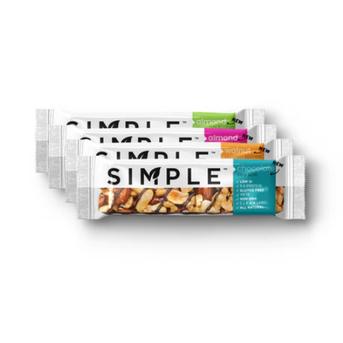 SIMPLE Launches New Better-For-You Snack Bars