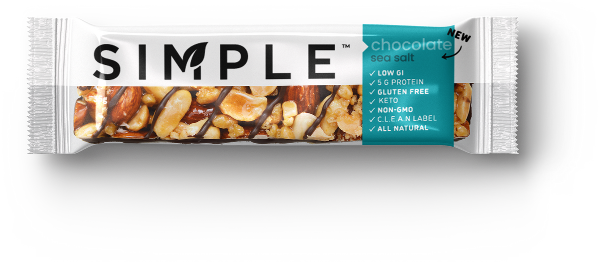 Chocolate Sea Salt - 12 bars – SIMPLE